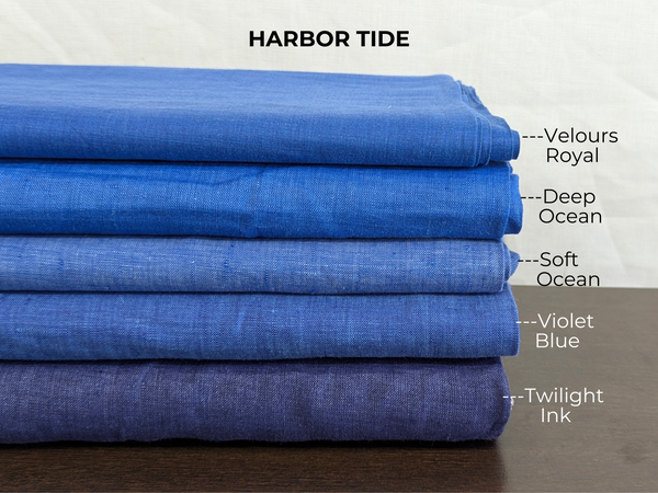 Harbor Tide | Cool Blue Linen Shirt Collection – OrganoLinen